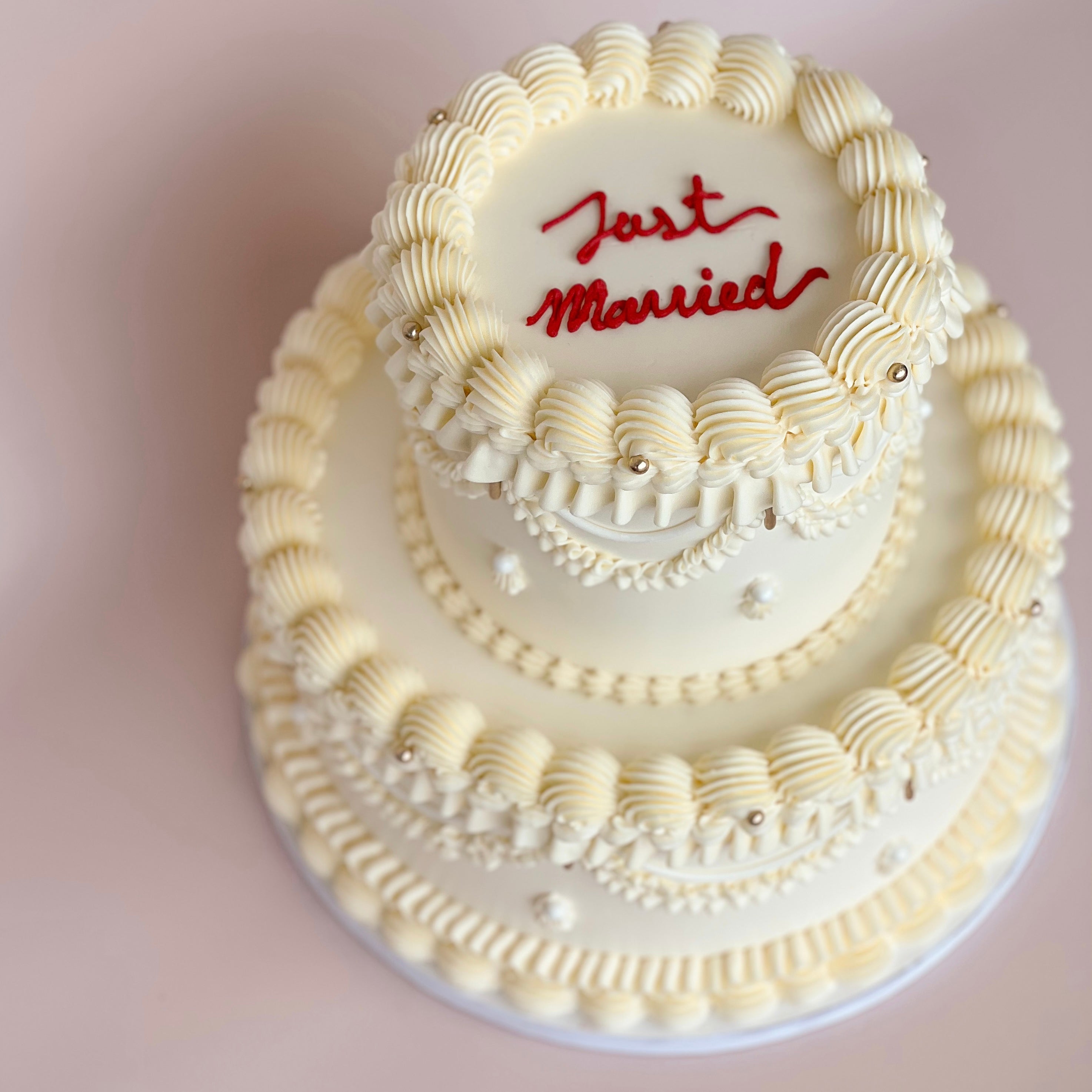Piped wedding cakes 60 photos - Astyledwedding.com