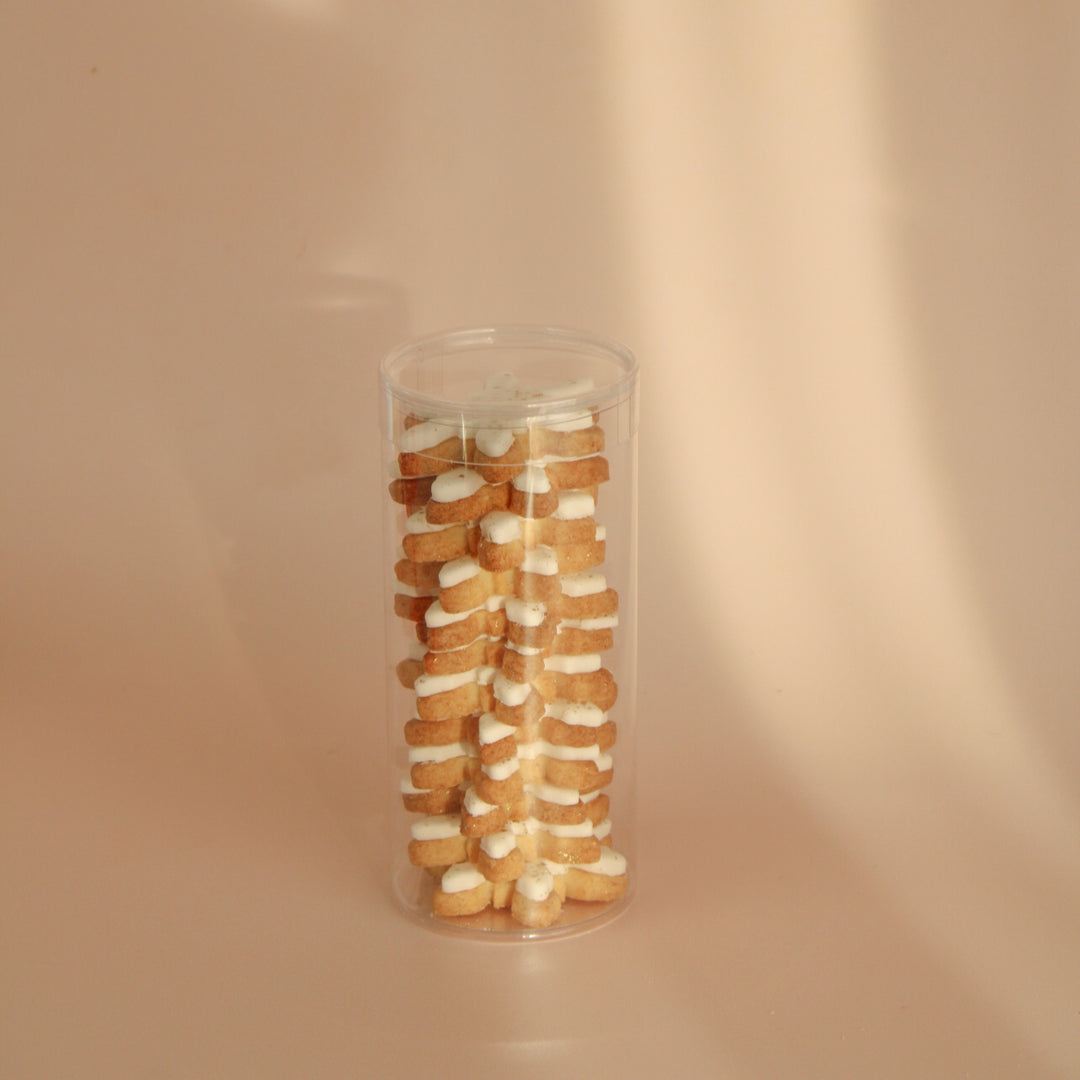 Snowflake Cookie Tube – Shop Wild Rose Cakes