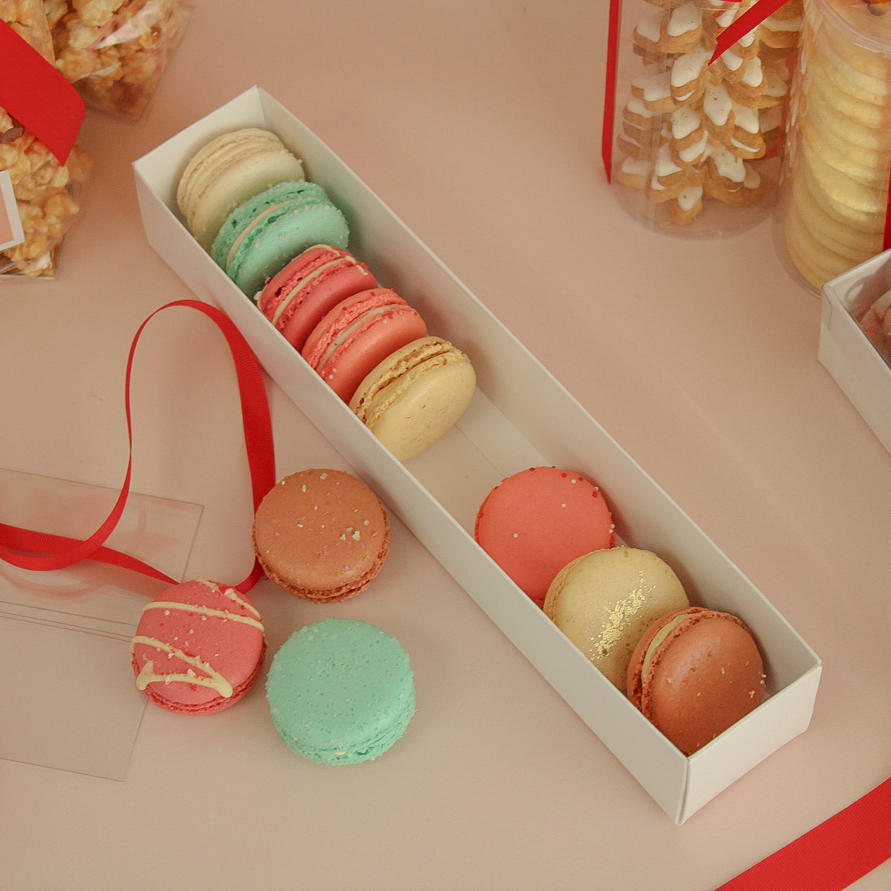Holiday Macaron Gift Box – Shop Wild Rose Cakes